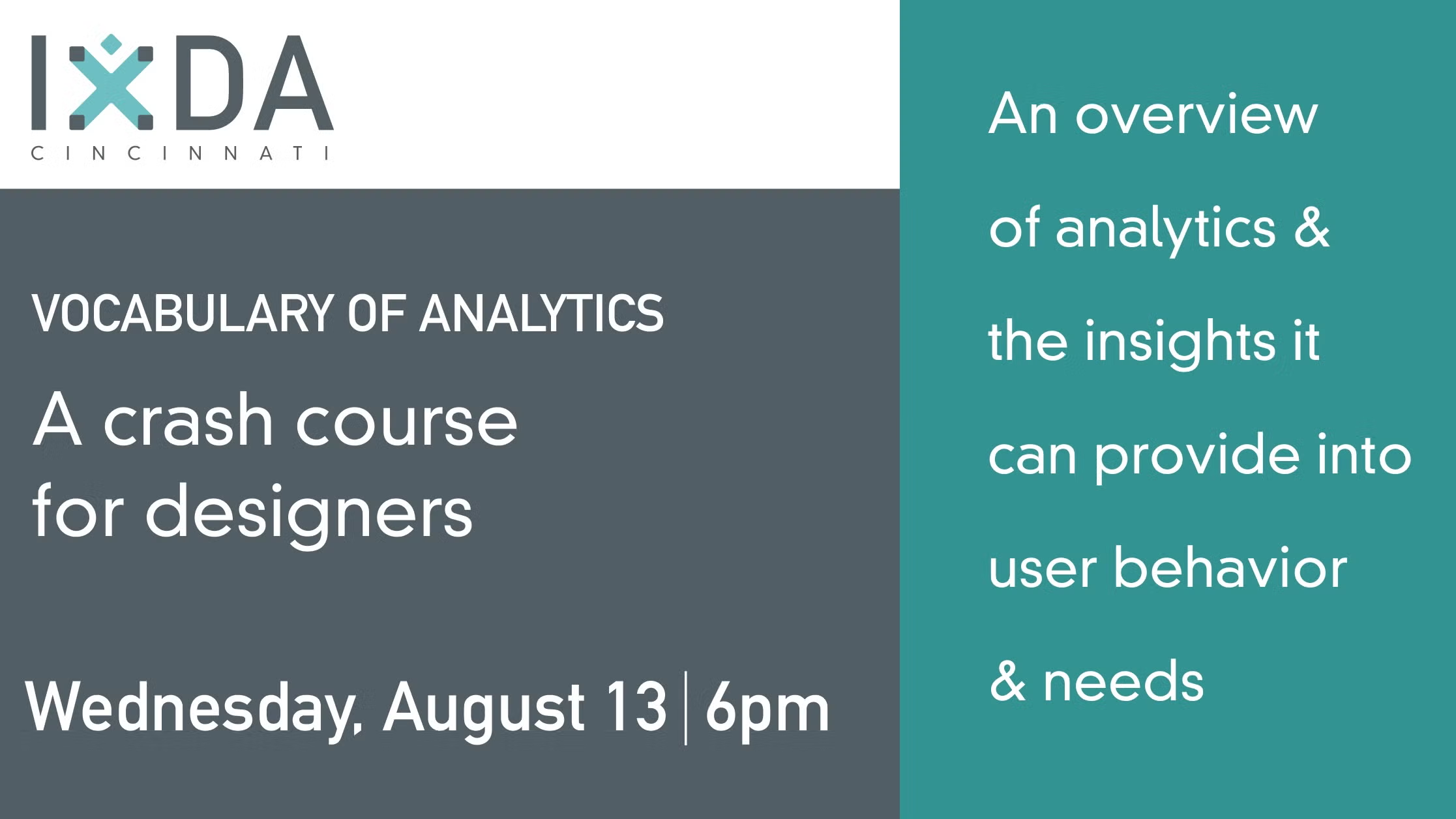 The Vocabulary of Analytics: a Crash Course Introduction for Designers – Interaction Design ...